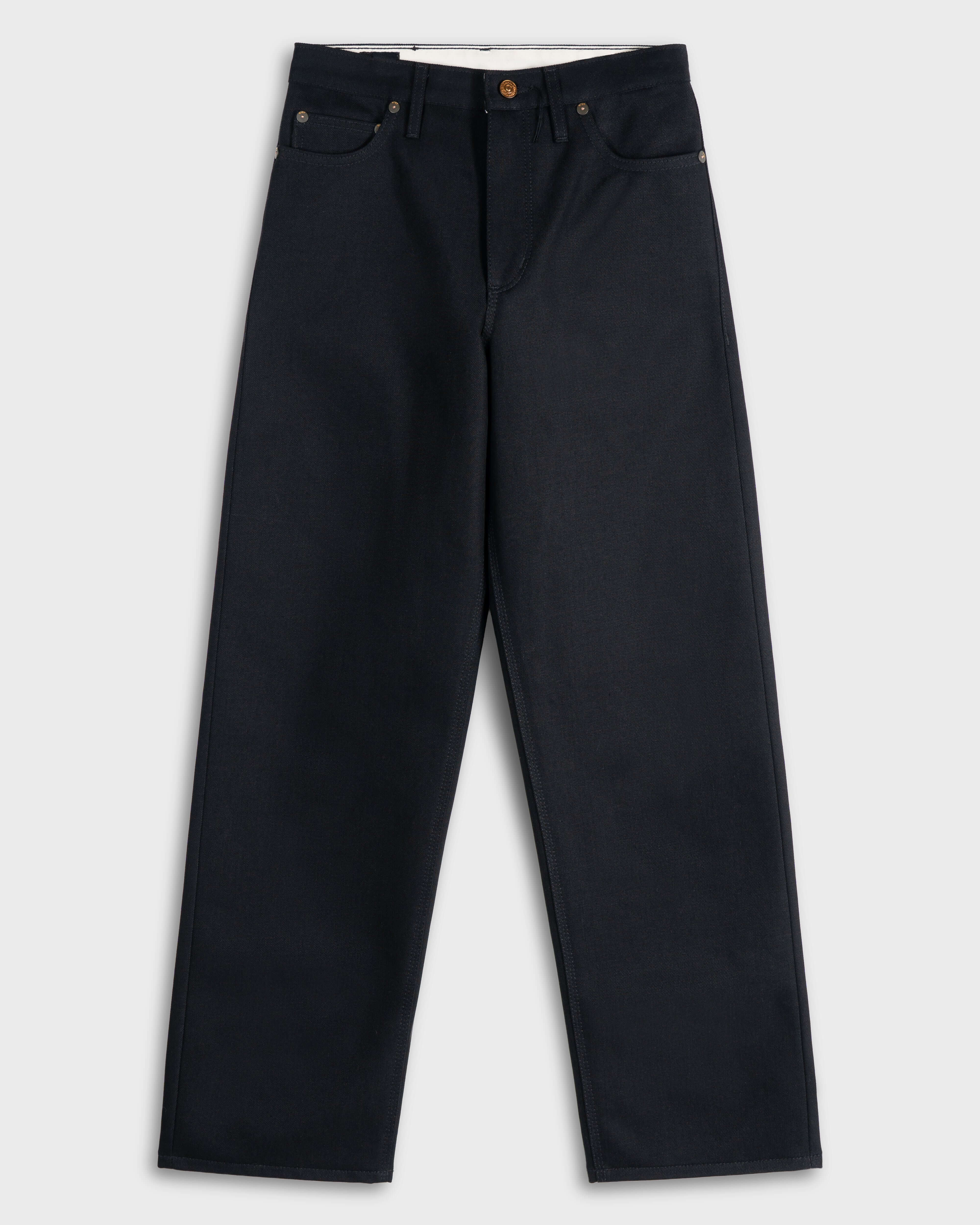 Women’s Peggy Fit Japanese Super Zero Double Black Selvedge Denim Jeans ...